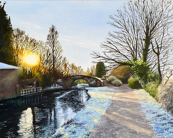 Kings Norton Navigation. Oil Painting (JC10) – Purple Gallery