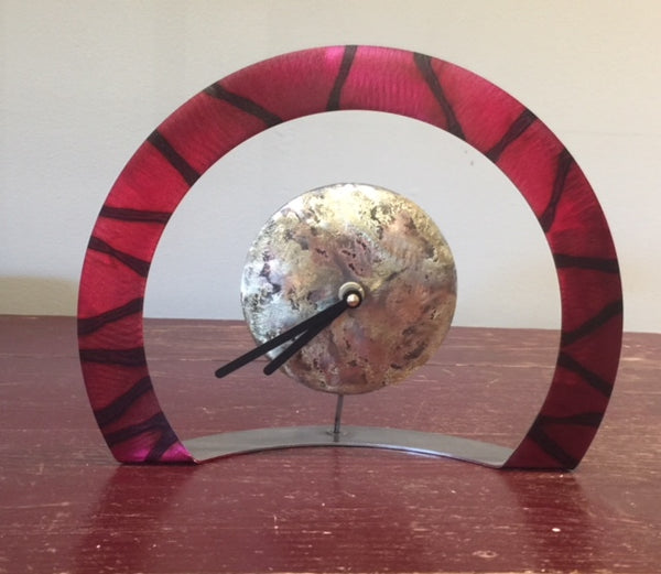 Hoop Clock 29 – Purple Gallery