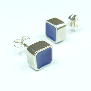Blue Square Block Studs – Purple Gallery