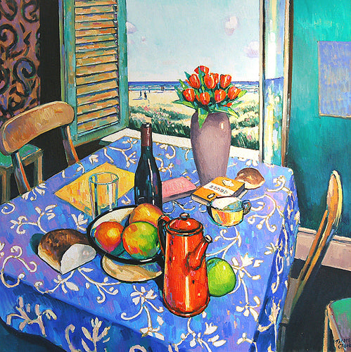 Morning, Painting the Day – Purple Gallery